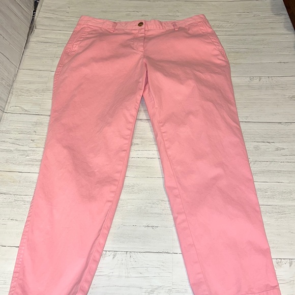 Talbots | Pants & Jumpsuits | Talbots Pink Relaxed Chino Size Spring ...